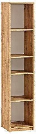 DOLMAR REGAŁ OTWARTY RINO 11 BIAŁY/DĄB WOTAN | e-fakro.pl